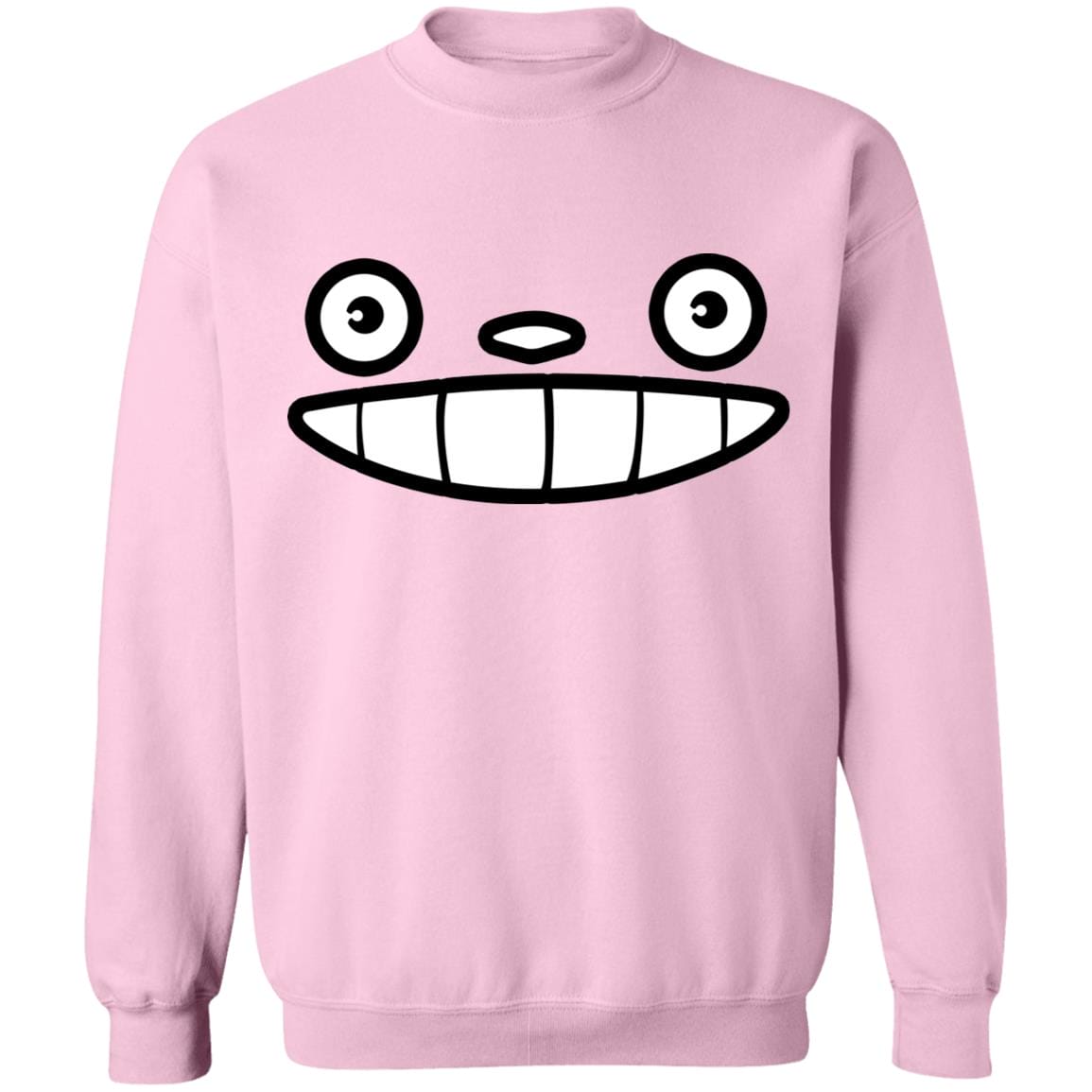 My Neighbor Totoro Face Sweatshirt - Ghibli Store My Neighbor Totoro Face Sweatshirt - Ghibli Store