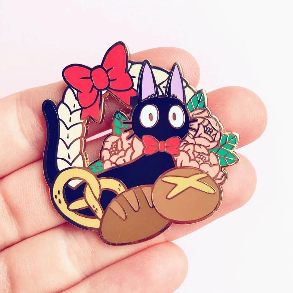 Howl's Moving Castle - Cute Magician Howl And Calcifer Badge Pin ...