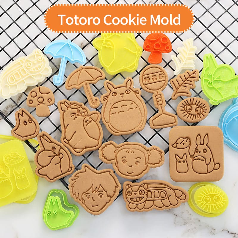 My Neighbor Totoro 3D Cookies Cutter Pressable Mold - Ghibli Store