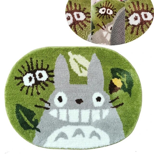 My Neighbor Totoro Catbus High-quality Soft Shaggy Rug - Ghibli Store