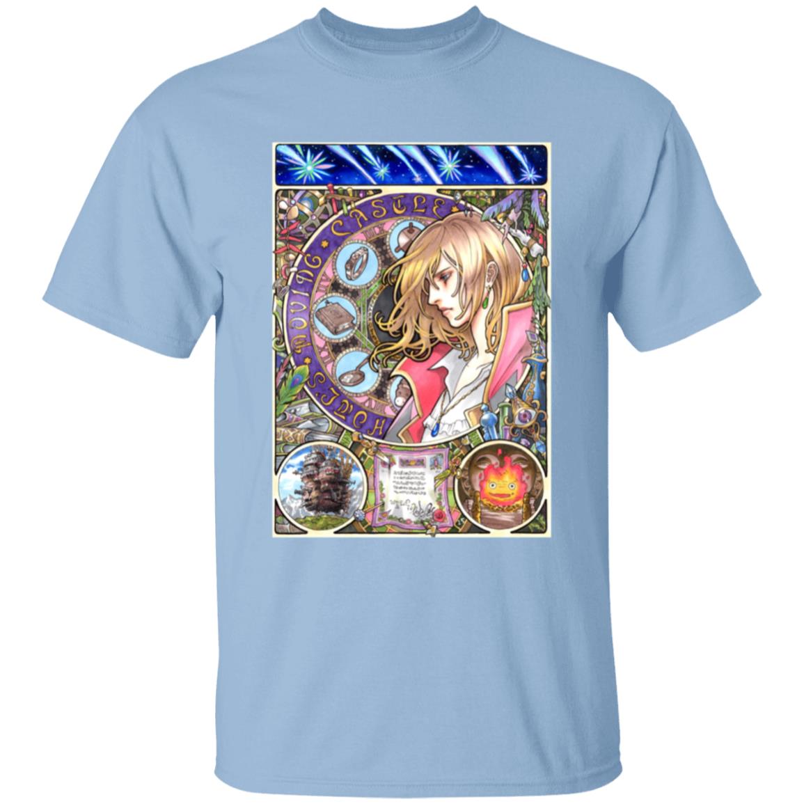 Howl Portrait Art T Shirt for Kid - Ghibli Store