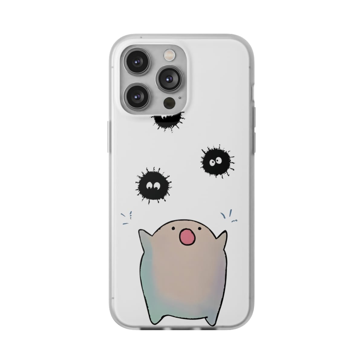The Boy and The Heron - Warawara and Soot Sprites iPhone Cases - Ghibli ...
