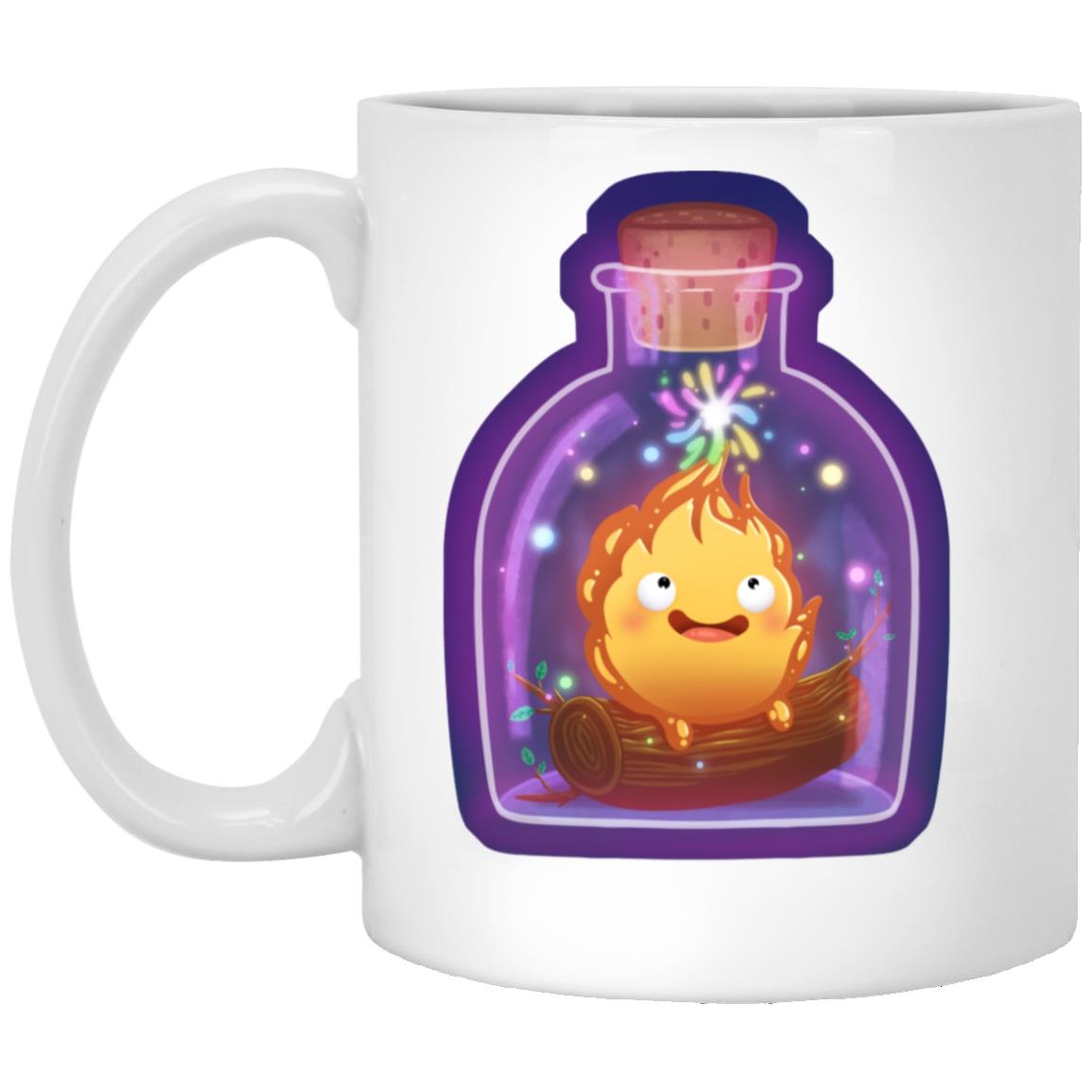 How's Moving Castle - Calcifer in the Bottle Mug - Ghibli Store